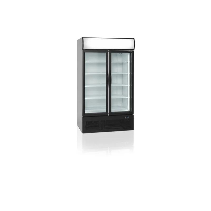Køb dobbelt TEFCOLD display køleskab 875 liter-NEDSAT | Gastropoint ApS